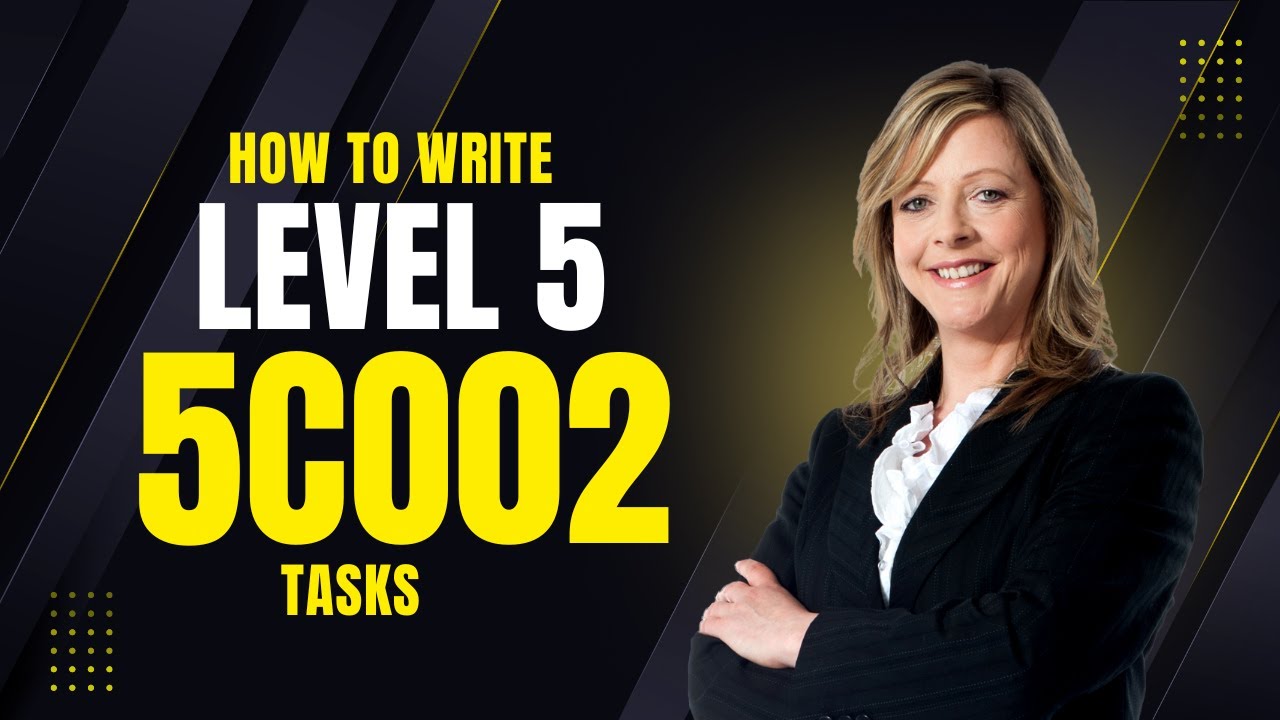 How to Write Level Five 5CO02 Evidence Based Practice tasks to get A+ Grades