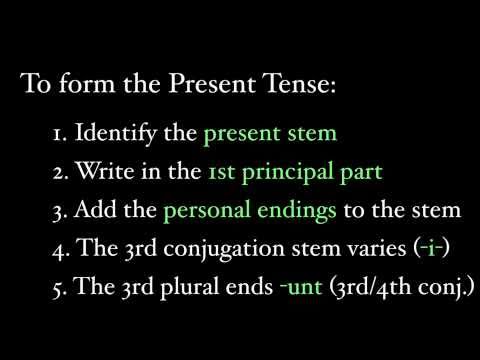 The Present Tense