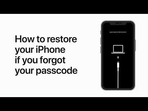 How to Restore your iPhone if you forgot your passcode - Apple Support