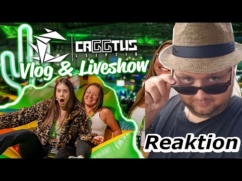 MeinungenTV reagiert auf ES WAR WILD: CAGGTUS 2025 - GAMING FESTIVAL I Messe Leipzig 🌵
