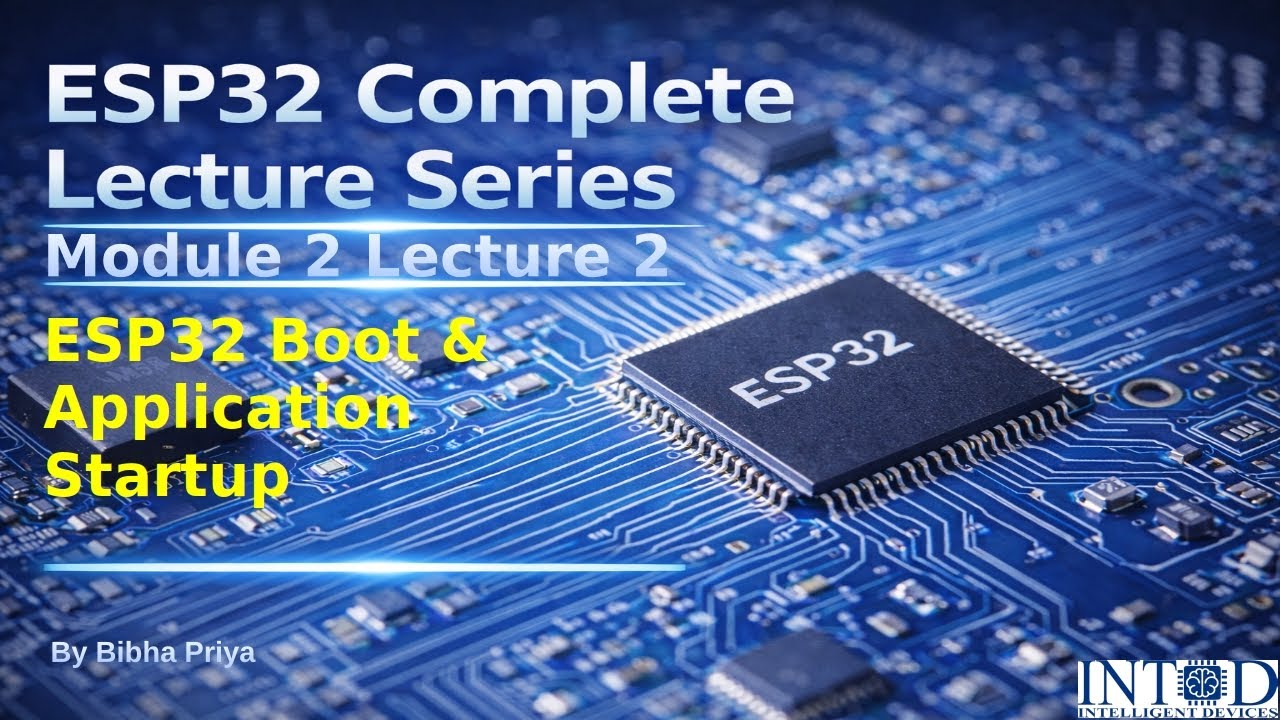 How ESP32 Boots | ROM Bootloader → Second Stage → app_main (ESP-IDF) (M2L2)