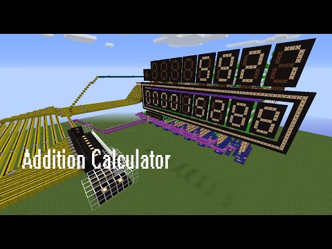 Addition Calculator V3 Minecraft Map