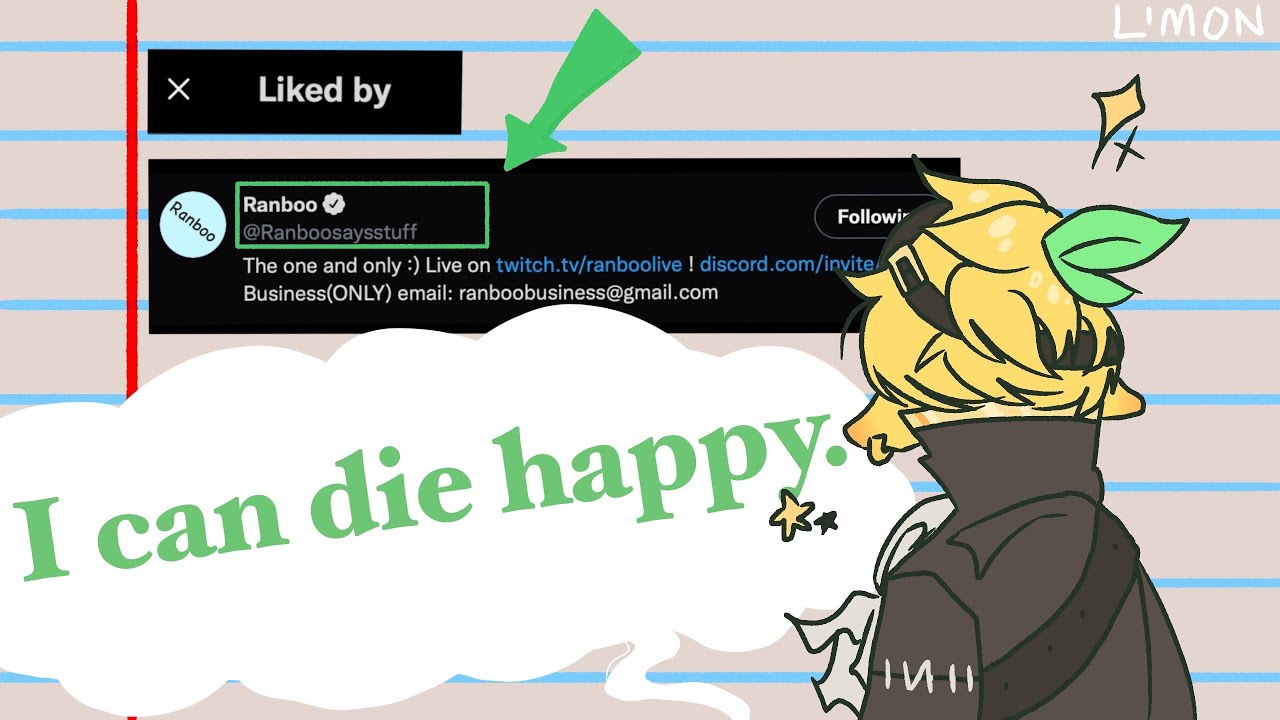 Ranboo Liked One Of My WORST DRAWINGS (So Let's Fix It!)