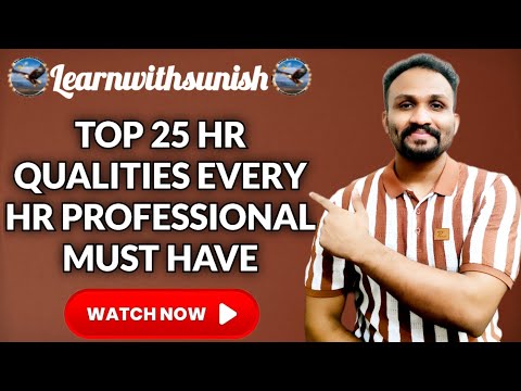 Top 25 HR Qualities for Professionals (Ranked) #hrskills