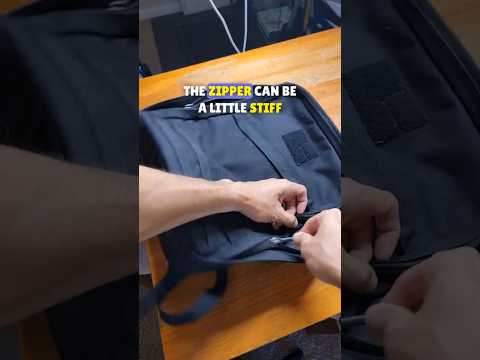 EASIEST Way to Make NEW Goruck Zippers Buttery Smooth