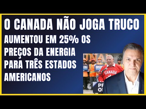 Canada não blefa e Trump se dá mal. Canada is not bluffing