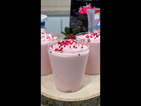 Tequila Rose Pudding Shots #shorts