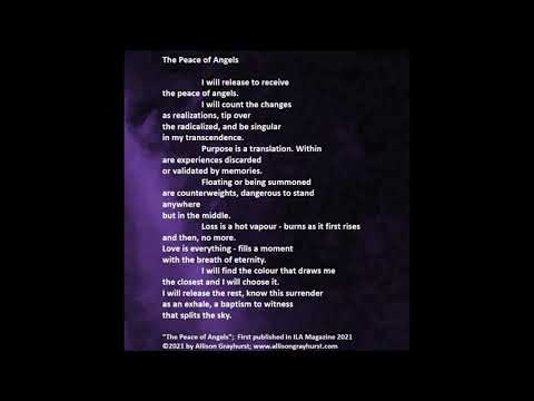 Photo poem “The Peace of Angles” | Allison Grayhurst