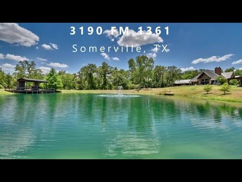 SOLD! - 3190 FM 1361 - Somerville, TX - 4K