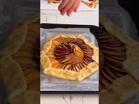 EASY FANCY MAKE AHEAD DESSERT! Try this fruit galette! | Chef Skyler Bouchard