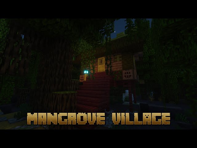 Mangrove Villages Minecraft Data Pack