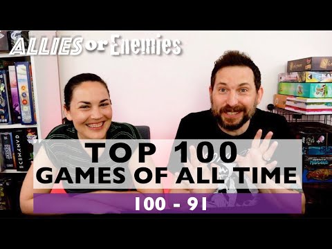 Top 100 Board Games of All Time: 100 - 91