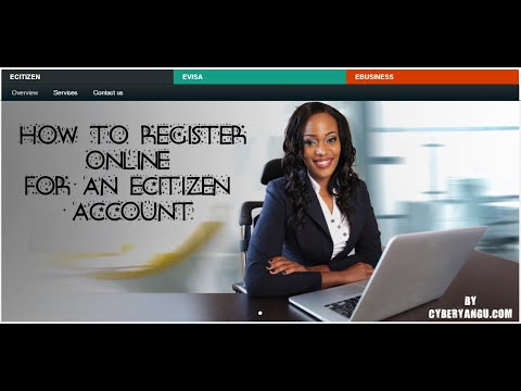 CREATING AN E CITIZEN ACCOUNT IN KENYA 2020