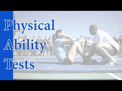 What Are Pre-employment Physical Ability Tests For?