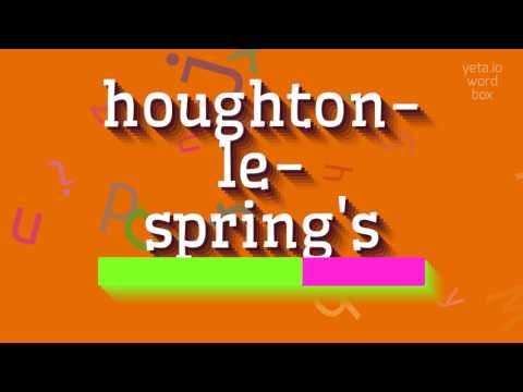 How to say "houghton-le-spring's"! (High Quality Voices)