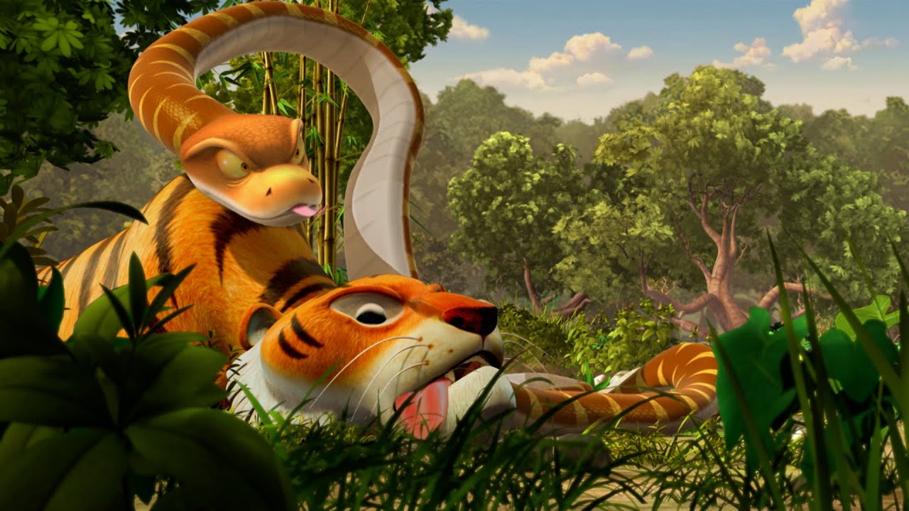 Jungle Book 2 Cartoon for kids English Story | Is that you Kaa? Mega Episode | Mowgli adventure