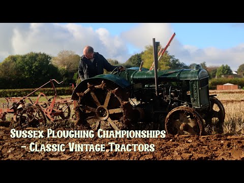 Sussex Ploughing Championships 2024 - Classic Vintage Tractors