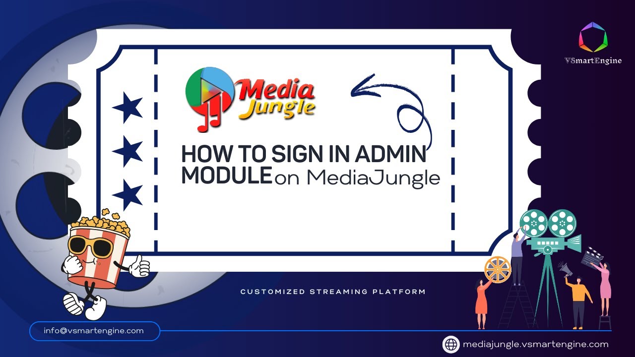 How to Sign In as an Admin on Media Jungle 🌟 | Step-by-Step Tutorial