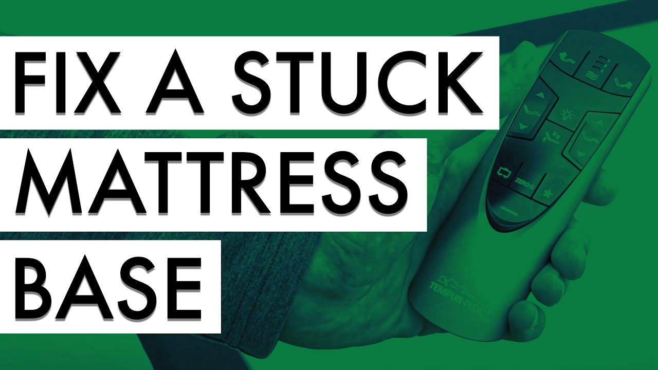 Fix A Stuck Mattress Adjustable Base