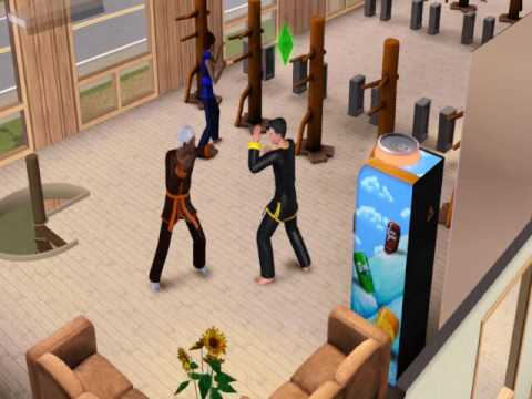 The Sims 3 World Tour : Martial Art Sparring