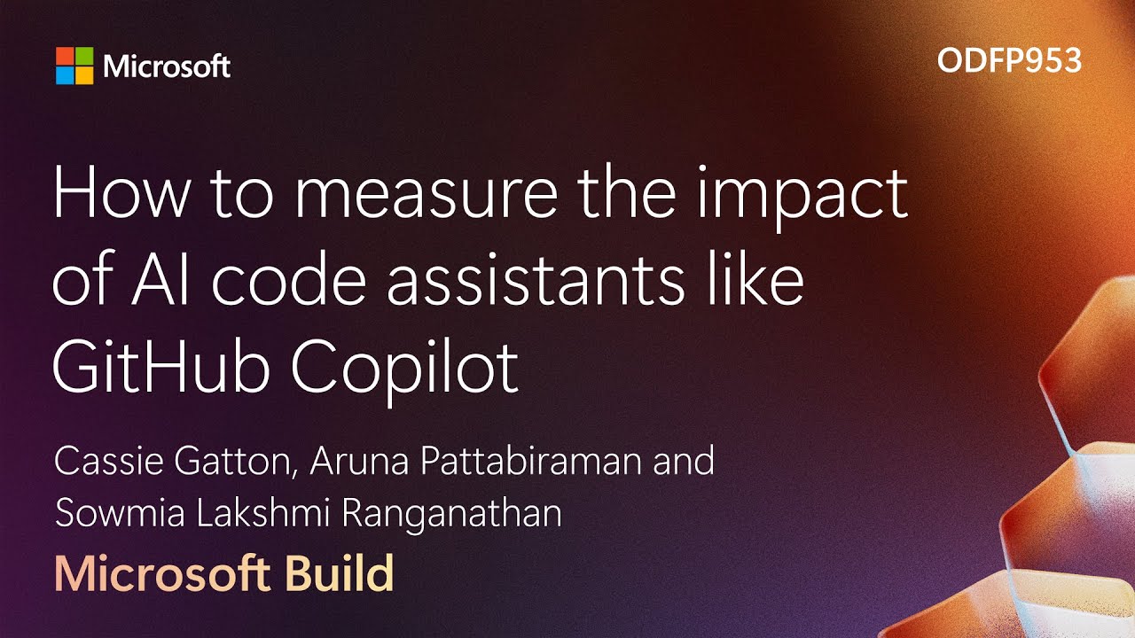 How to measure the impact of AI code assistants like GitHub Copilot | ODFP953