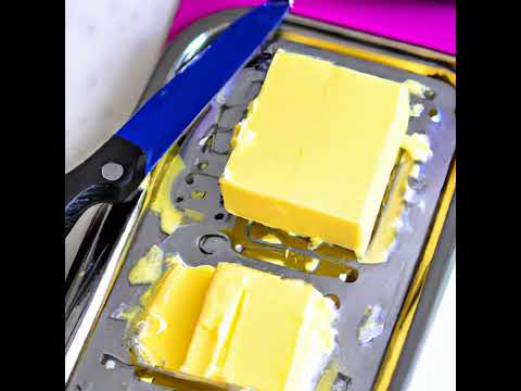 Cooking hack: grating butter