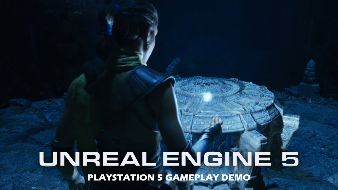 Unreal Engine 5 - Official reveal trailer (with PlayStation 5 gameplay demo)