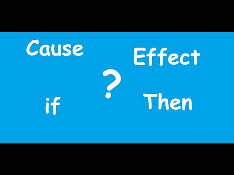 Understanding Cause and Effect