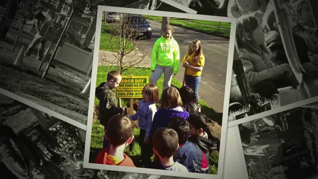 Arbor Day Medina, New York 2013