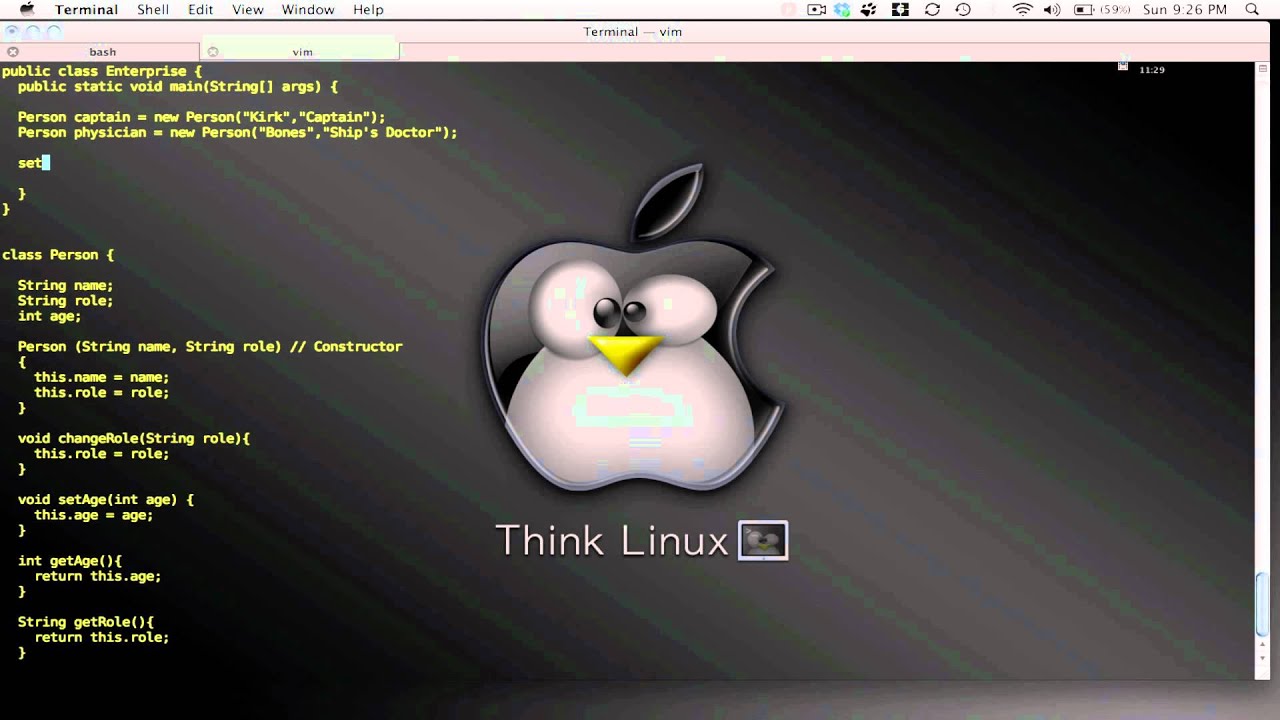 Java Tutorial Part 02 (Classes, Constructors, Methods)