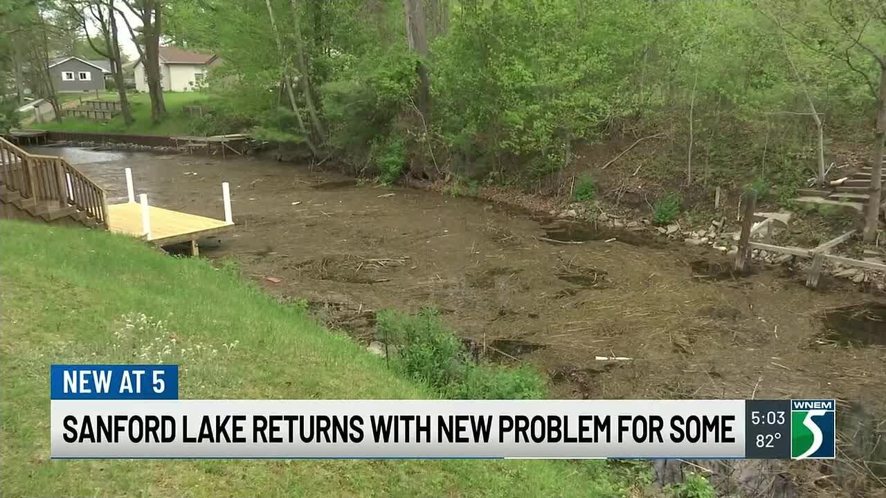 Sanford Lake returns with new problem for some
