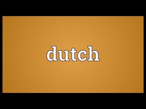 Dutch Meaning