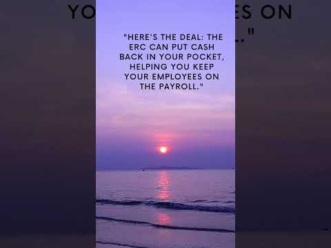 A Quick Overview in Under 60 Seconds - the #ERC Program, money from the government