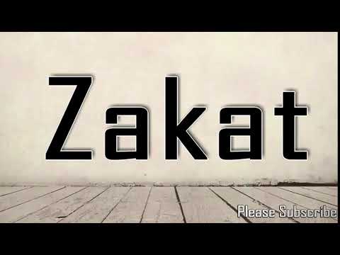 How to Pronounce Zakat