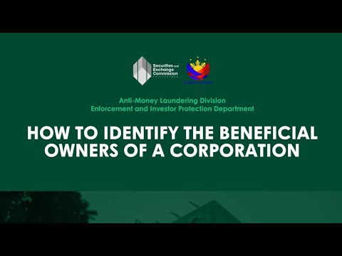 How to Identify the Beneficial Owners of a Corporation?