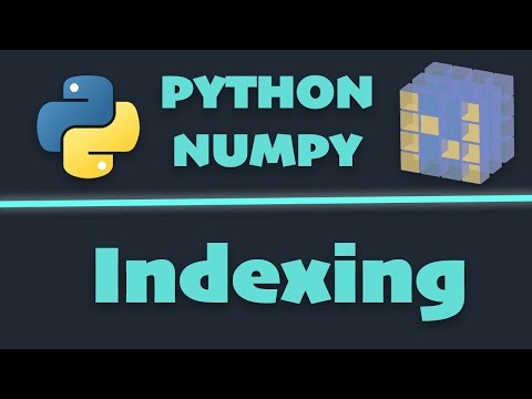 Learn Python NumPy - #2 Indexing