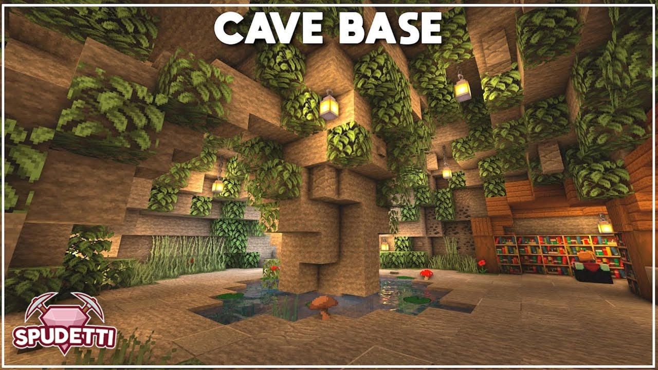 Minecraft: How to Build a Cave Base [Tutorial] 2020 - Minecraft Builders