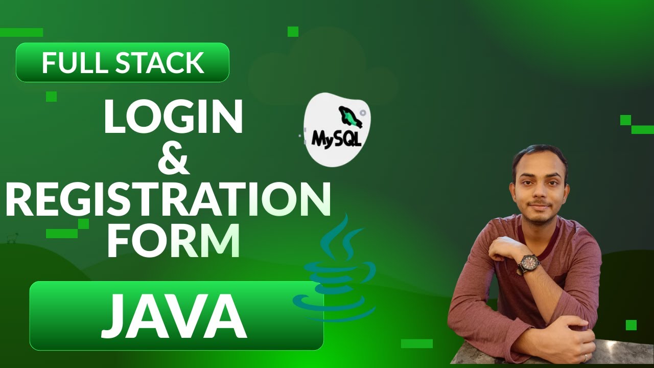 Login And Registration form | Java Swing | MySql | Java Programming