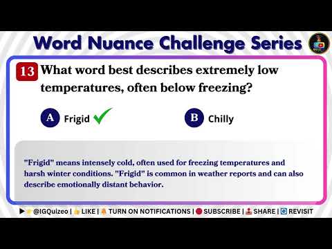 DAY 8: 🔥 Words That SEEM Similar But Aren’t! 🤯 Confusing Words Quiz | Vocabulary Booster | Quizeo