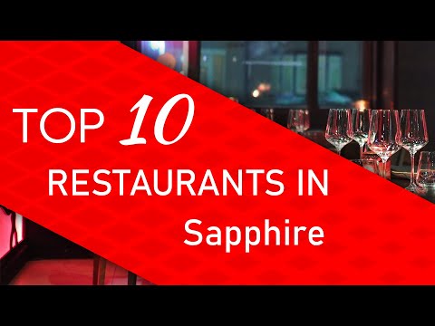 Top 10 best Restaurants in Sapphire, North Carolina