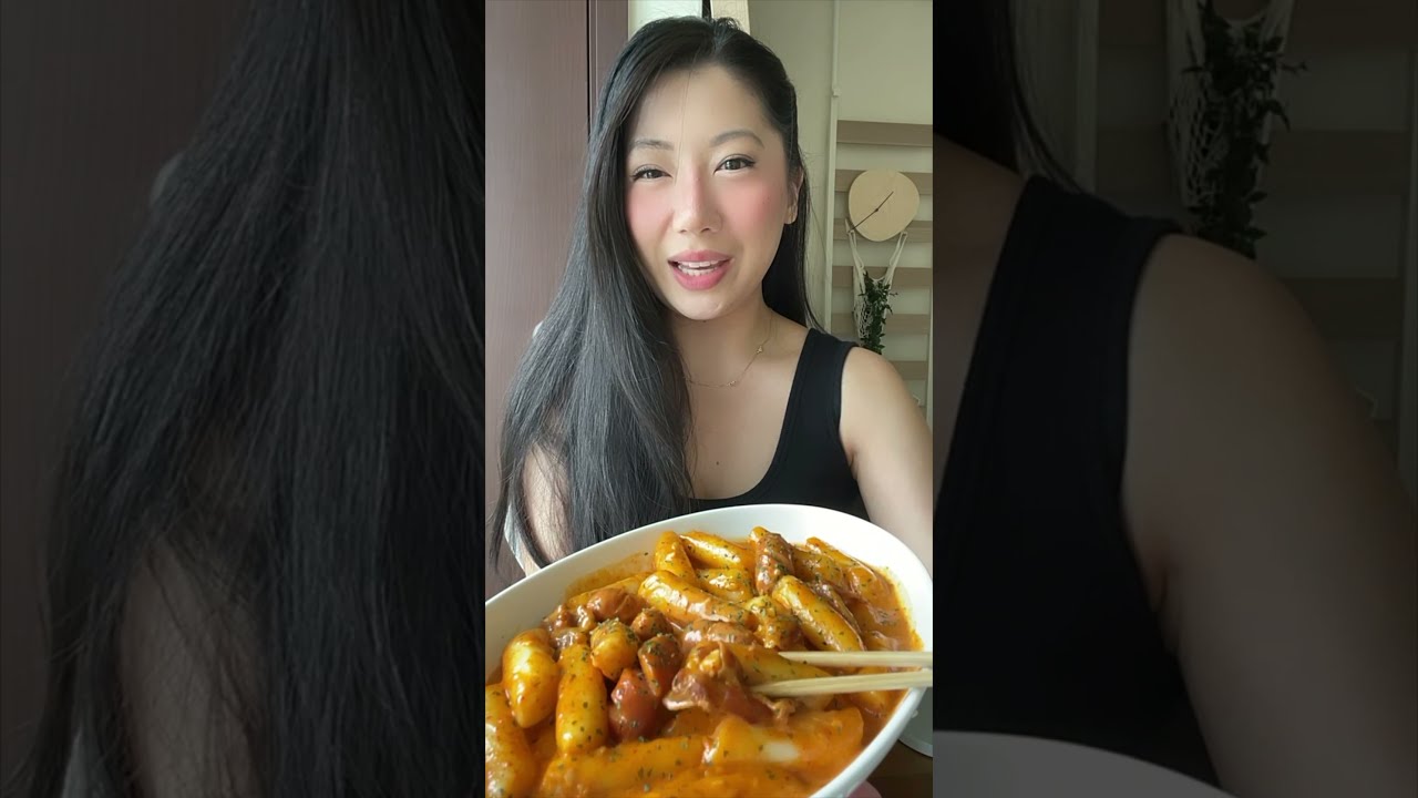 ROSE TTEOKBOKKI || a twist on traditional rice cakes || EASY KOREAN RECIPES