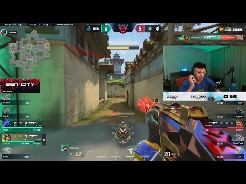 Tarik Reacts to MXM Aproto Saving a 2v4 Round Against G2