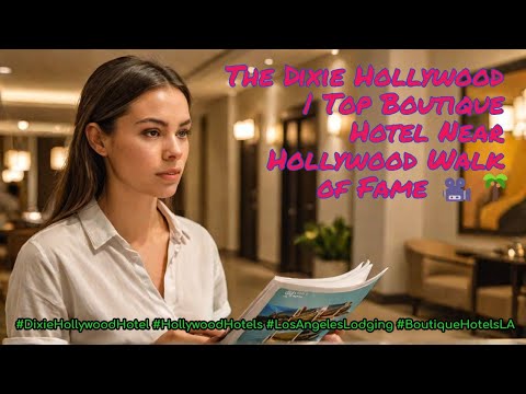 The Dixie Hollywood | Top Boutique Hotel Near Hollywood Walk of Fame 🎥🌴