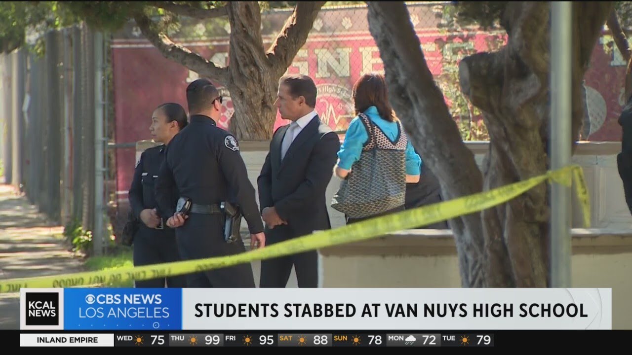 Students hospitalized after brawl at Van Nuys High School