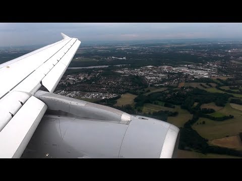 [Onboard] Lufthansa A319 landing ✈ Hannover Airport