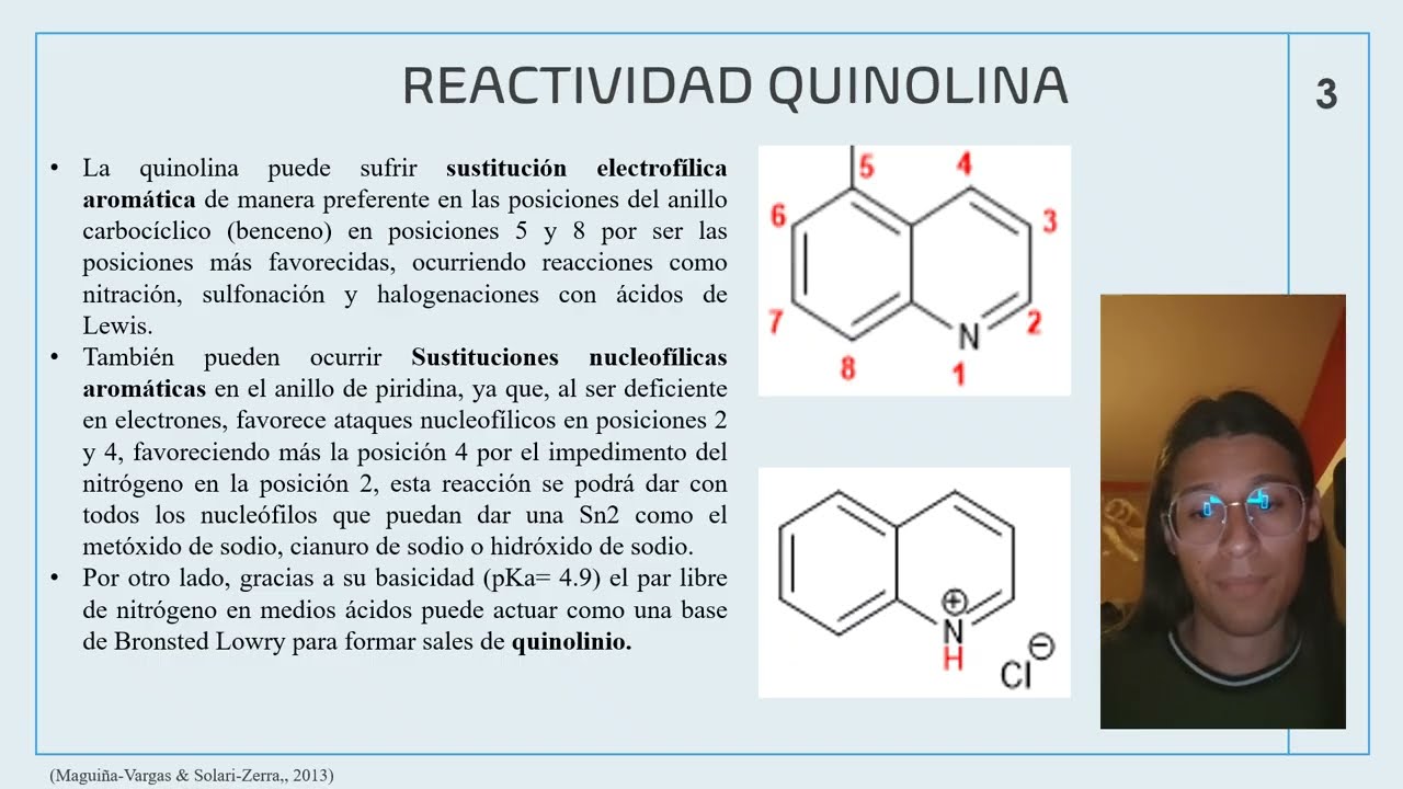 Unidad 7  Quinolina e isoquinolina
