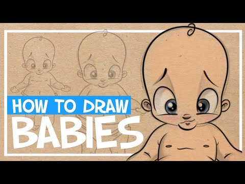 How To Draw Bodies: Baby Edition Video Lecture - Complete Drawing ...