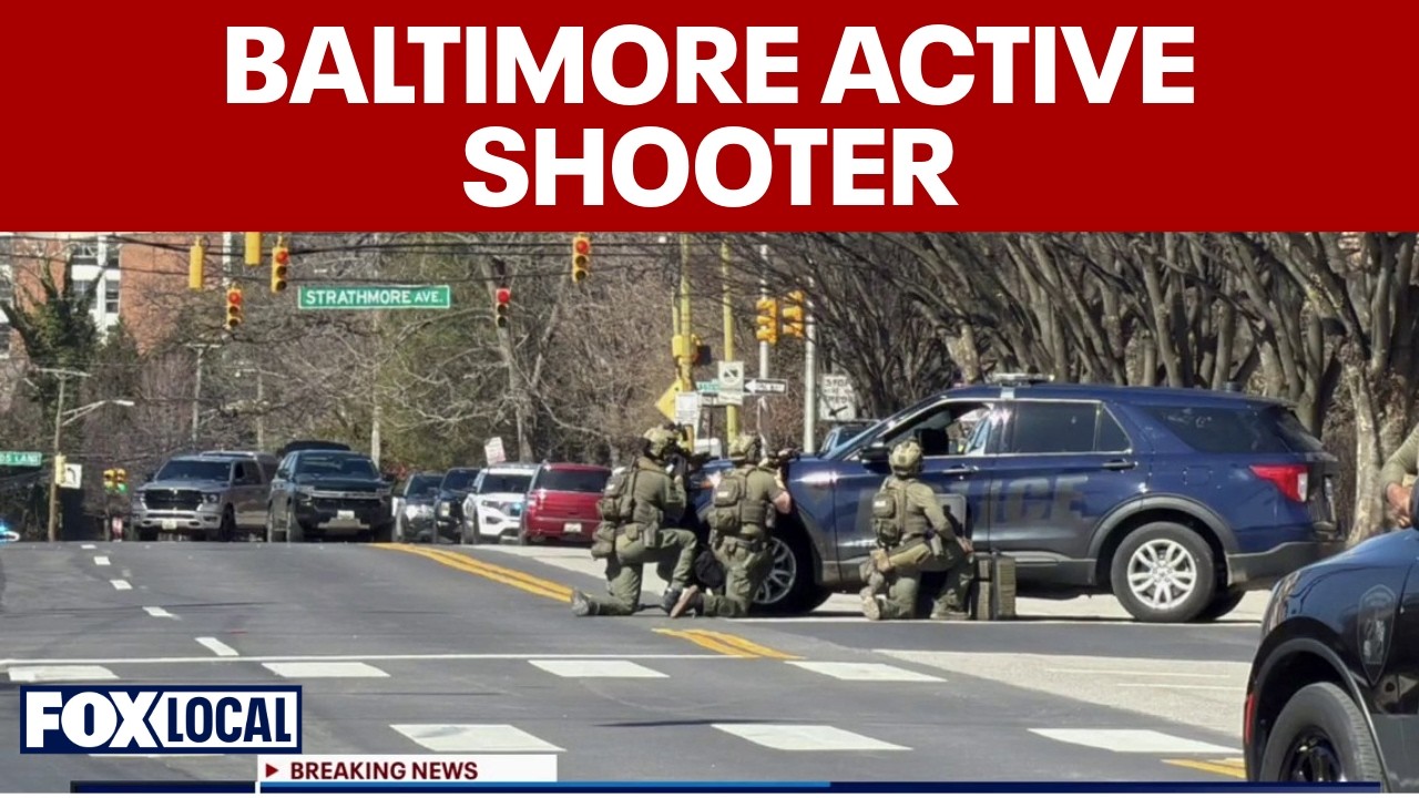 BREAKING: Officer, suspect shot in Baltimore active shooter incident