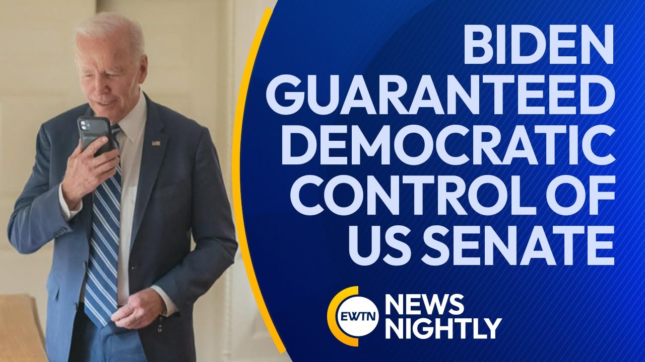 Biden Guaranteed Democratic Control of US Senate for the Rest of His Term | EWTN News Nightly