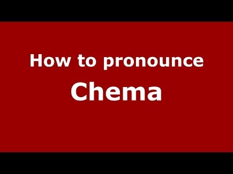 How to pronounce Chema (Spanish/Spain) - PronounceNames.com